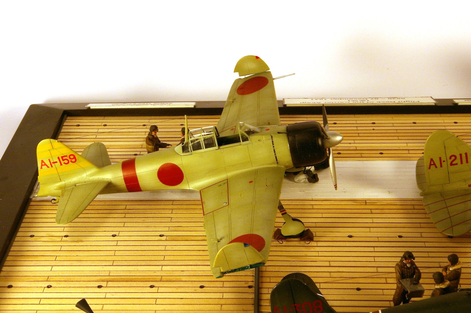 MODEL OTAKU: Japanese Carrier Akagi (赤城) Flight Deck, 07 December 1941