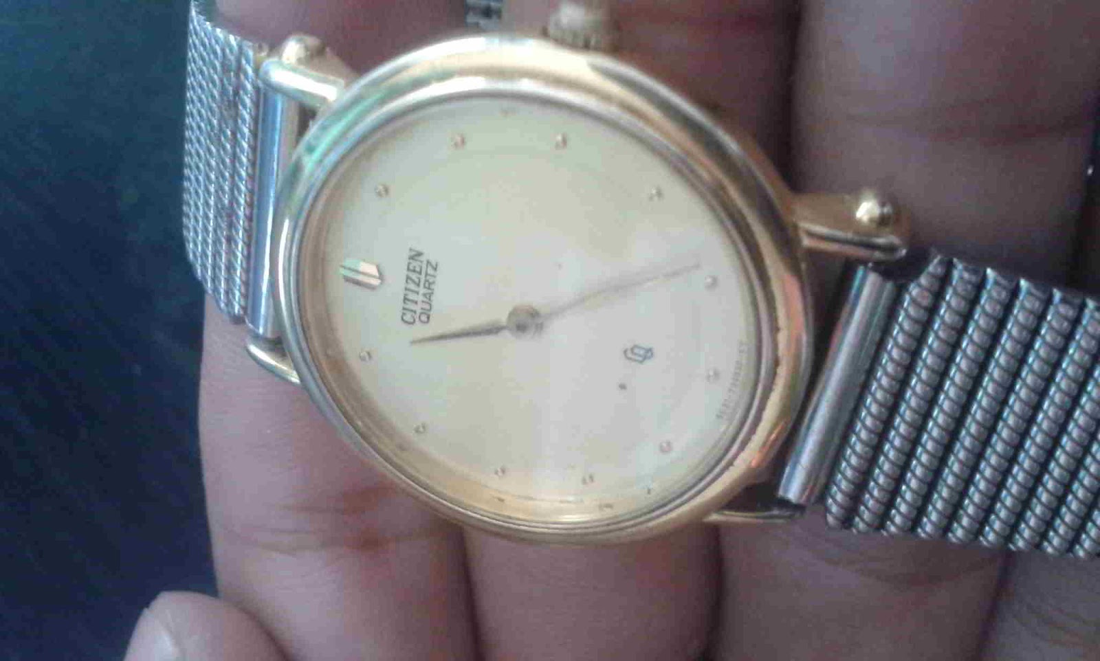 Jam Tangan Citizen Quartz | Jam Jadul Classic Antik Japan