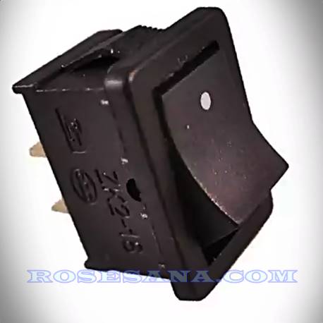 2R Hardware & Electronics: Rocker Switch 2 Pin color Black type A