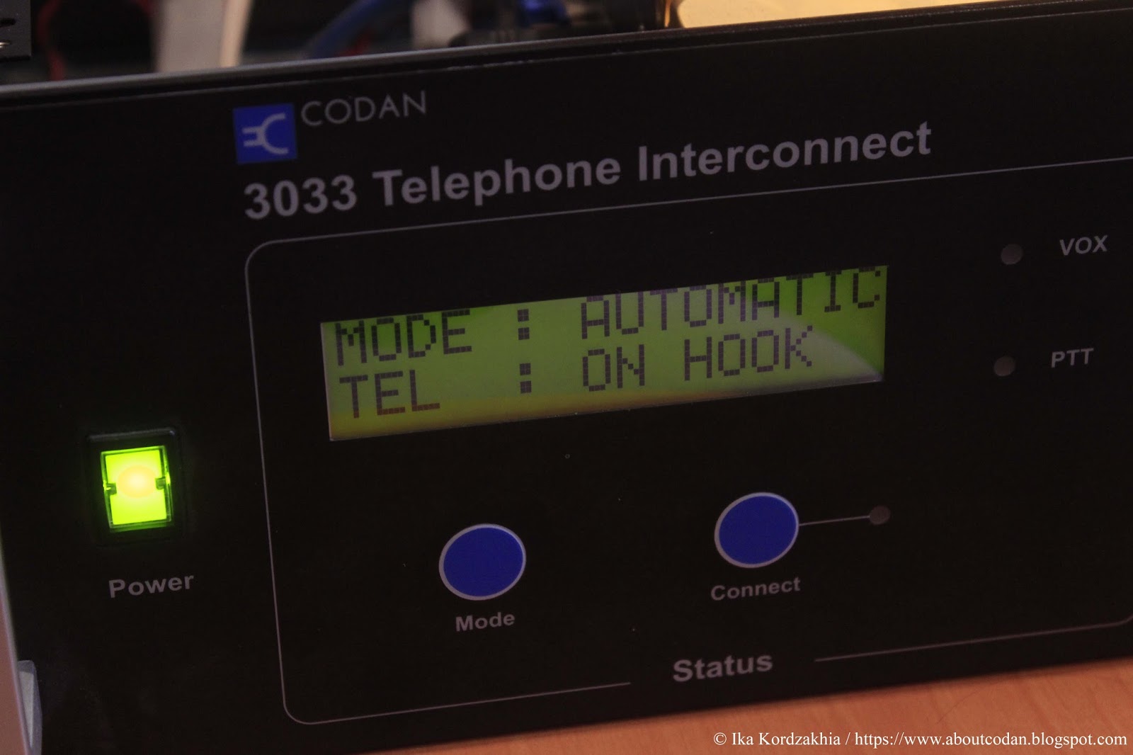 Everything about CODAN: October 2017