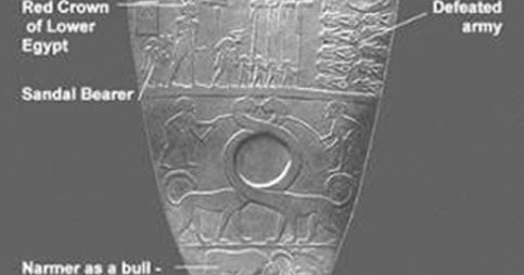 Kenney Mencher: Palette of Narmer 3100 BCE Hierakonpolis, Egypt Dynasty 1