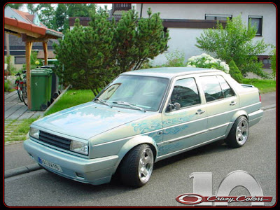 Crazy Colors Custompainting: 2001/2002 Jetta 2 Projekt