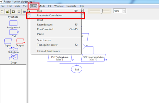 MEMBUAT FLOWCHART MENGGUNAKAN RAPTOR(CONTOH FLOWCHART PEMILIHAN ...