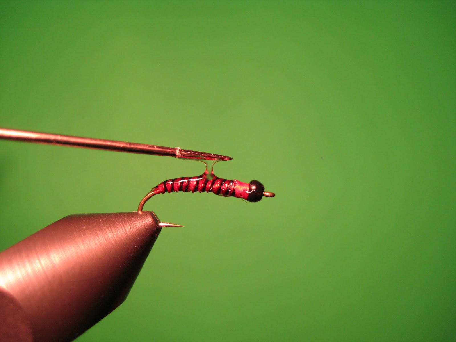 My Trout Fly: How to tie the Bloodworm (midge larvae)