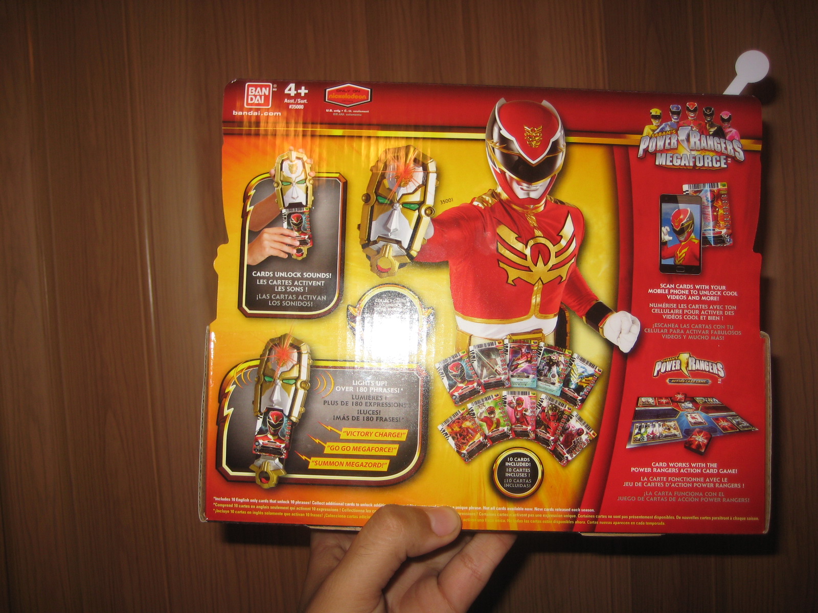 Power Rangers Megaforce Morpher Cards