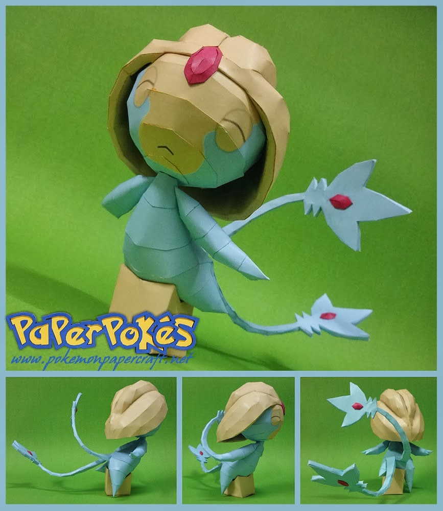 Pokemon Uxie Papercraft | Papercraft Paradise | PaperCrafts | Paper ...