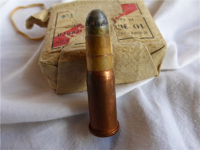 Vintage Outdoors: Swiss Vetterli .41 cal rimfire ammo Rare Antique