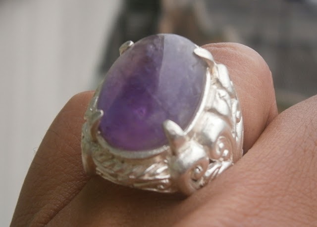 Pesona Batu Akik: BKA06 - Batu Kecubung Ungu.... Deep..!!!