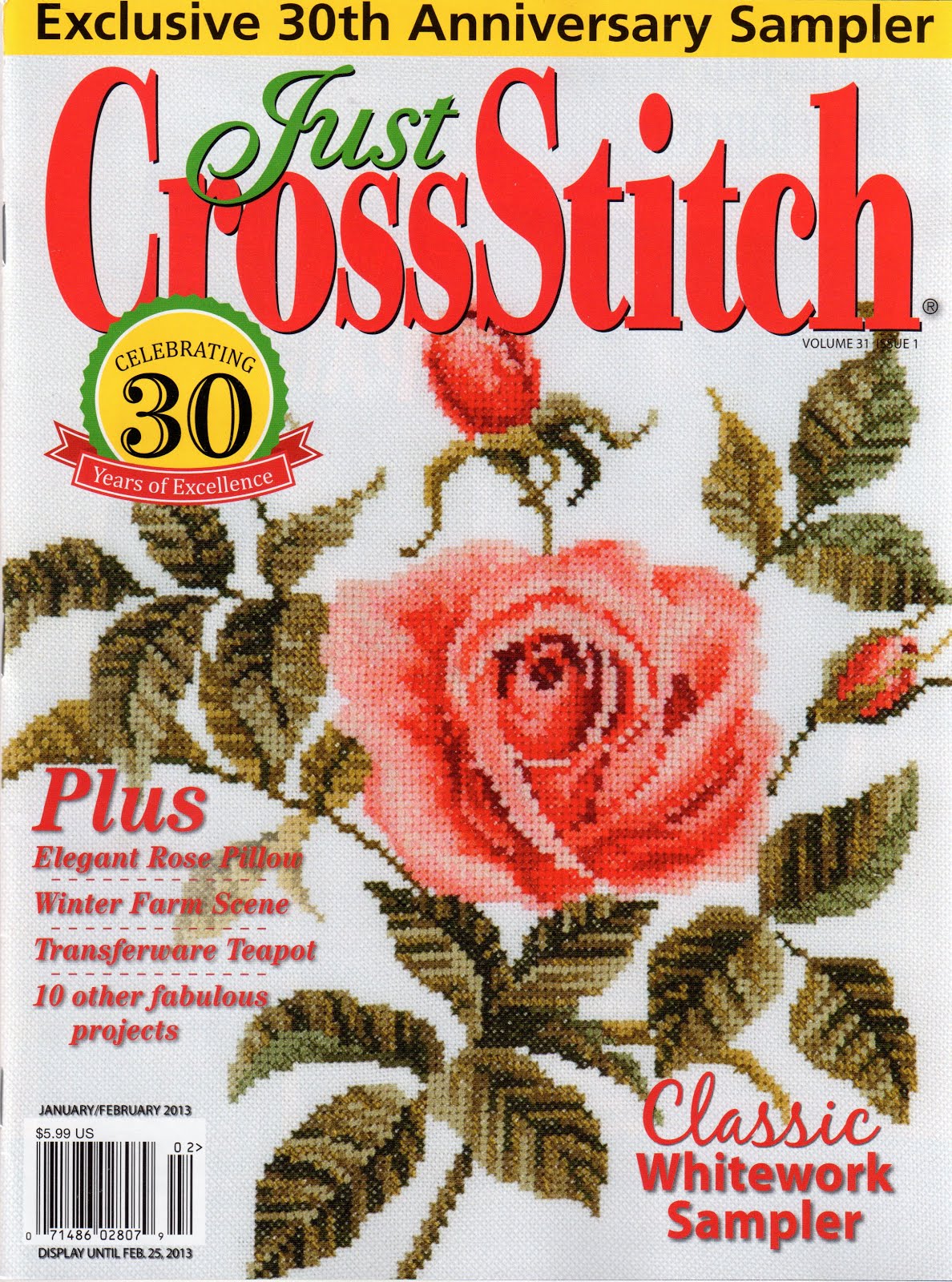 Tea With Friends: A teapot to cross-stitch