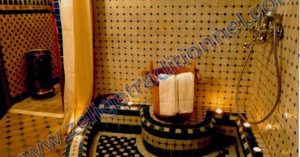 hamam--zellige.blogspot.com/: hammam en zellige marocain moderne avec ...