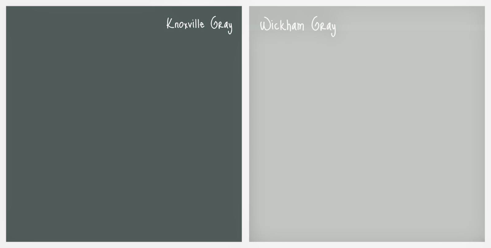 Wynn Anne's Meanderings: Buh-bye ghastly green!