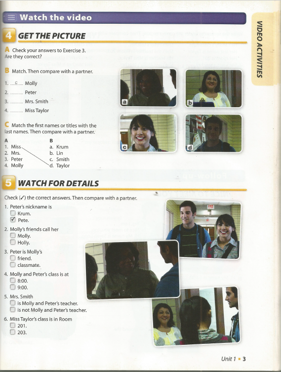 Recursos para Aprende Inglés Online: INTERCHANGE INTRO 4TH EDITION UNIT ...