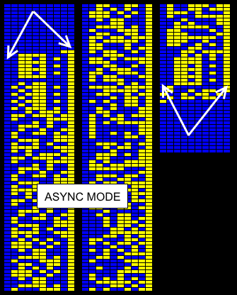 a MS-110A modem running in ASYNC mode | diario SWL I-56578 Antonio