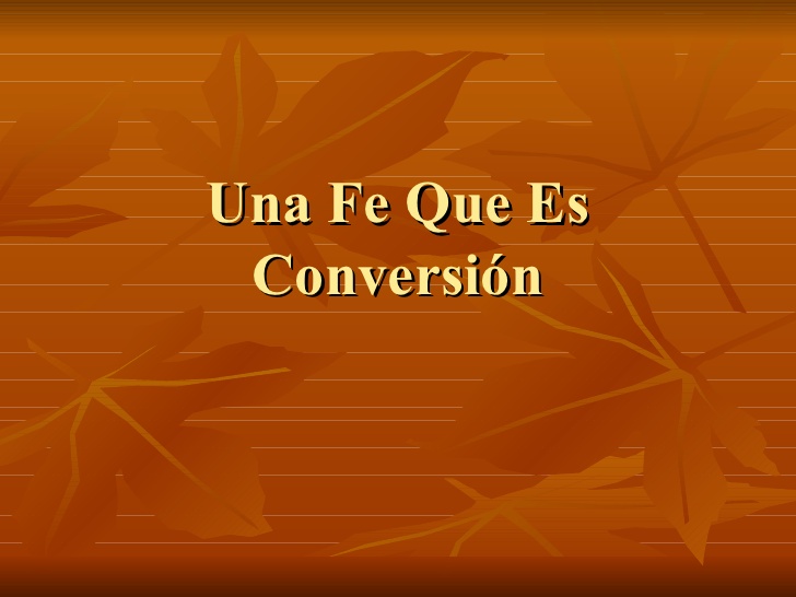 Ministerio de Evangelización "EL BUEN PASTOR": "Fe y conversión" con el ...