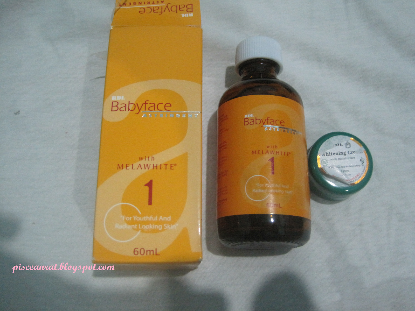 me and mah husband's everyday astringent/toner