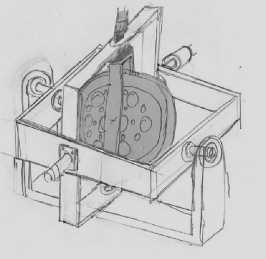 a shed dweller's diary: Sketch for a Gyroscope And Suspension