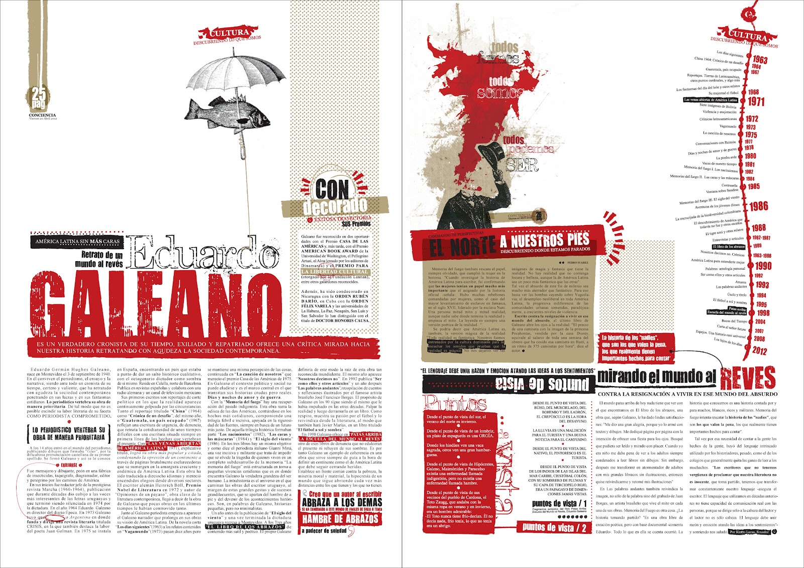 Revista - Doble Página | Diseño de periódicos, Diseño editorial ...