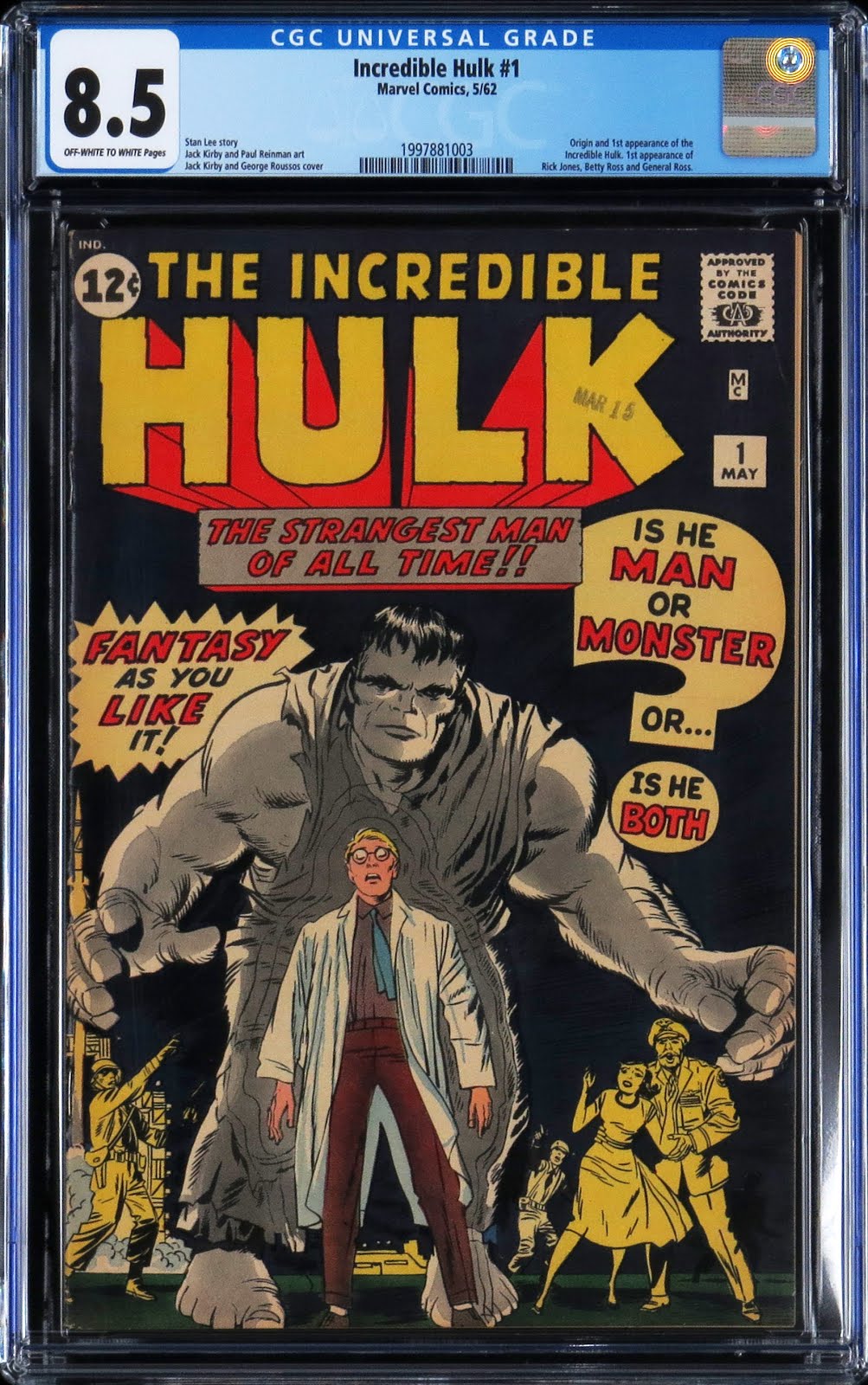 ComicsDC: PR: Inaugural Issue of The Incredible Hulk Comic Book From ...