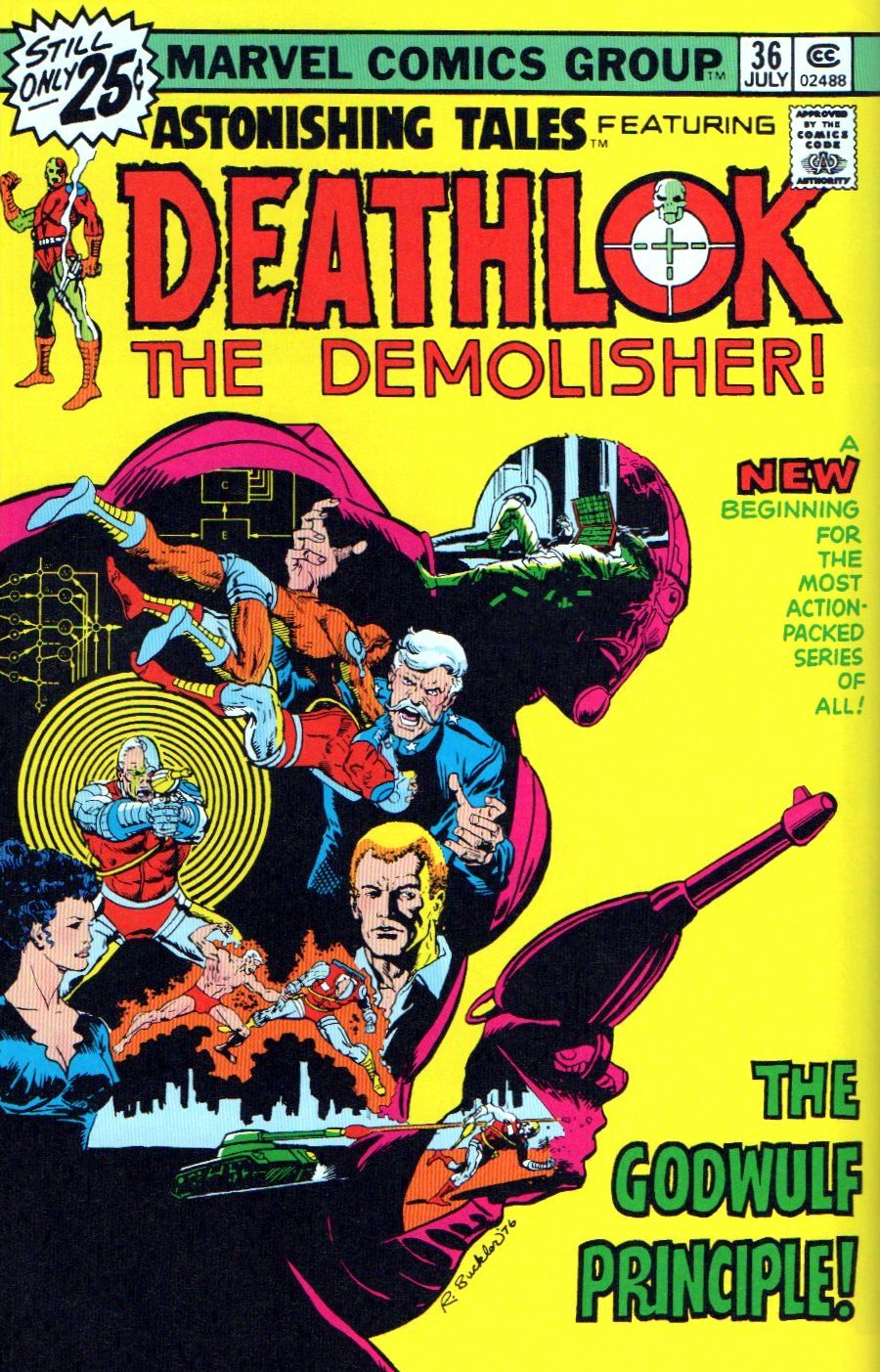 CRIVENS! COMICS & STUFF!: PART TWO OF DEATHLOK THE DEMOLISHER COVER ...