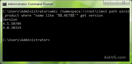 How to Check Which Version of Microsoft .NET Framework is Installed in ...