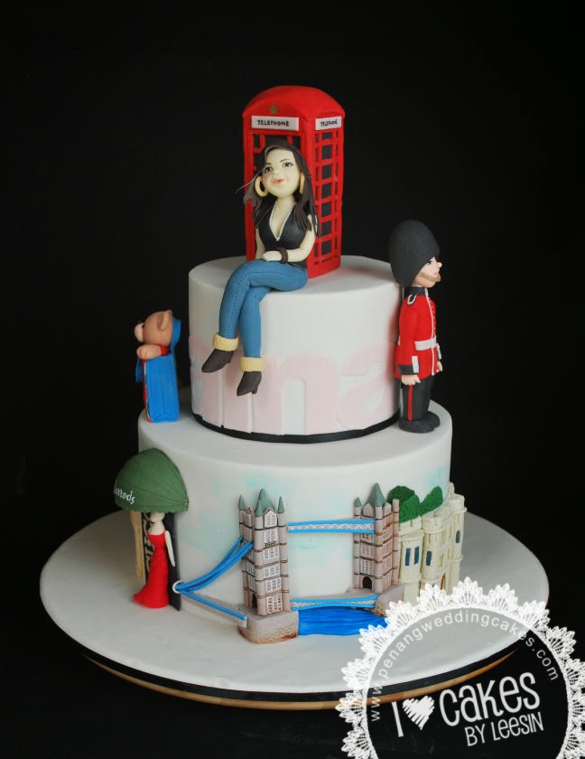 Penang Wedding Cakes by Leesin: London Cakes