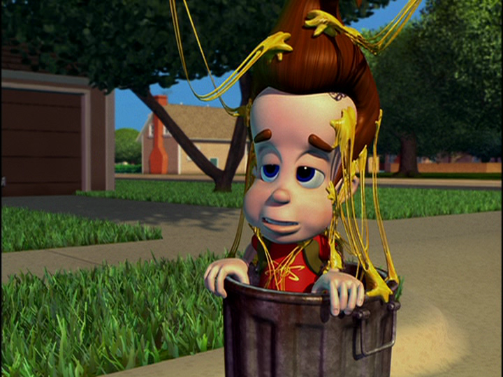 Erin's Blog: Jimmy Neutron and the super Bubble Gum-Mobile