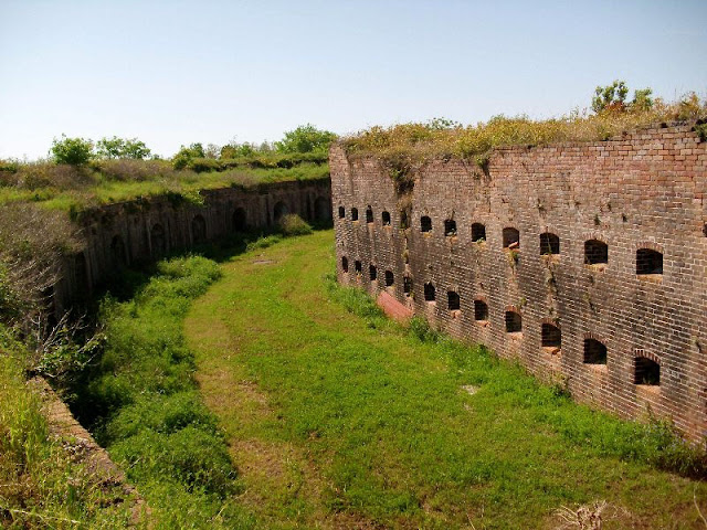 Deserted Places: The ruins of Fort Macomb in New Orleans