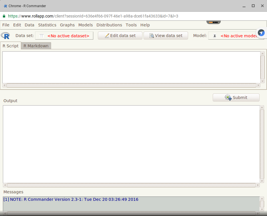 Brief look at RCommander: Part 2. Let's load our data