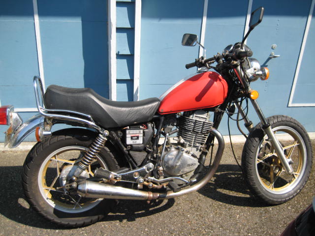 Suzuki GN400 build: This is Spring?