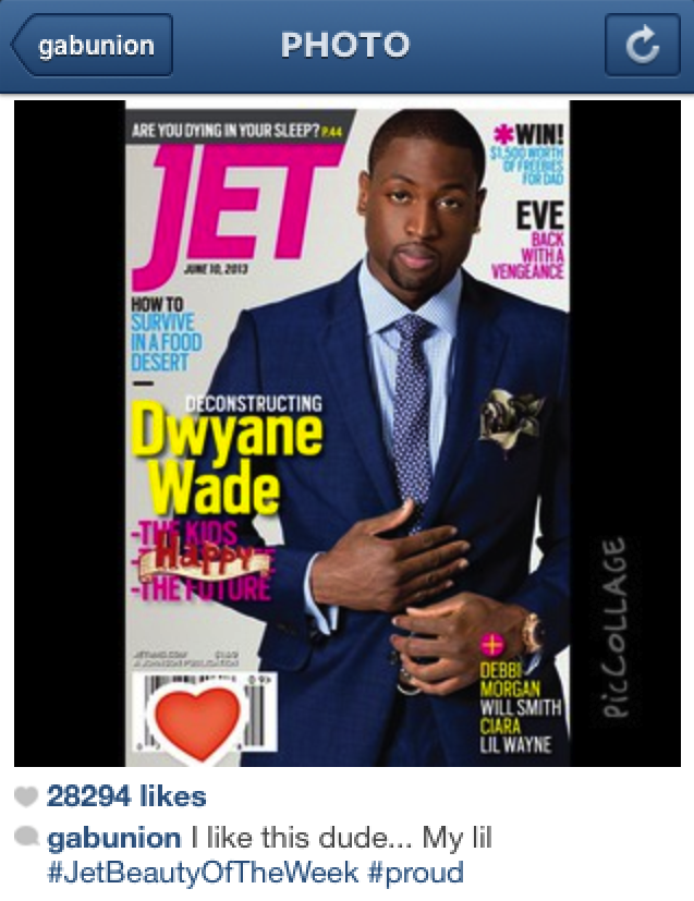 Gabrielle Union Shades Dwyane Wade's Ex Wife On Jet Magazine's Cover ...