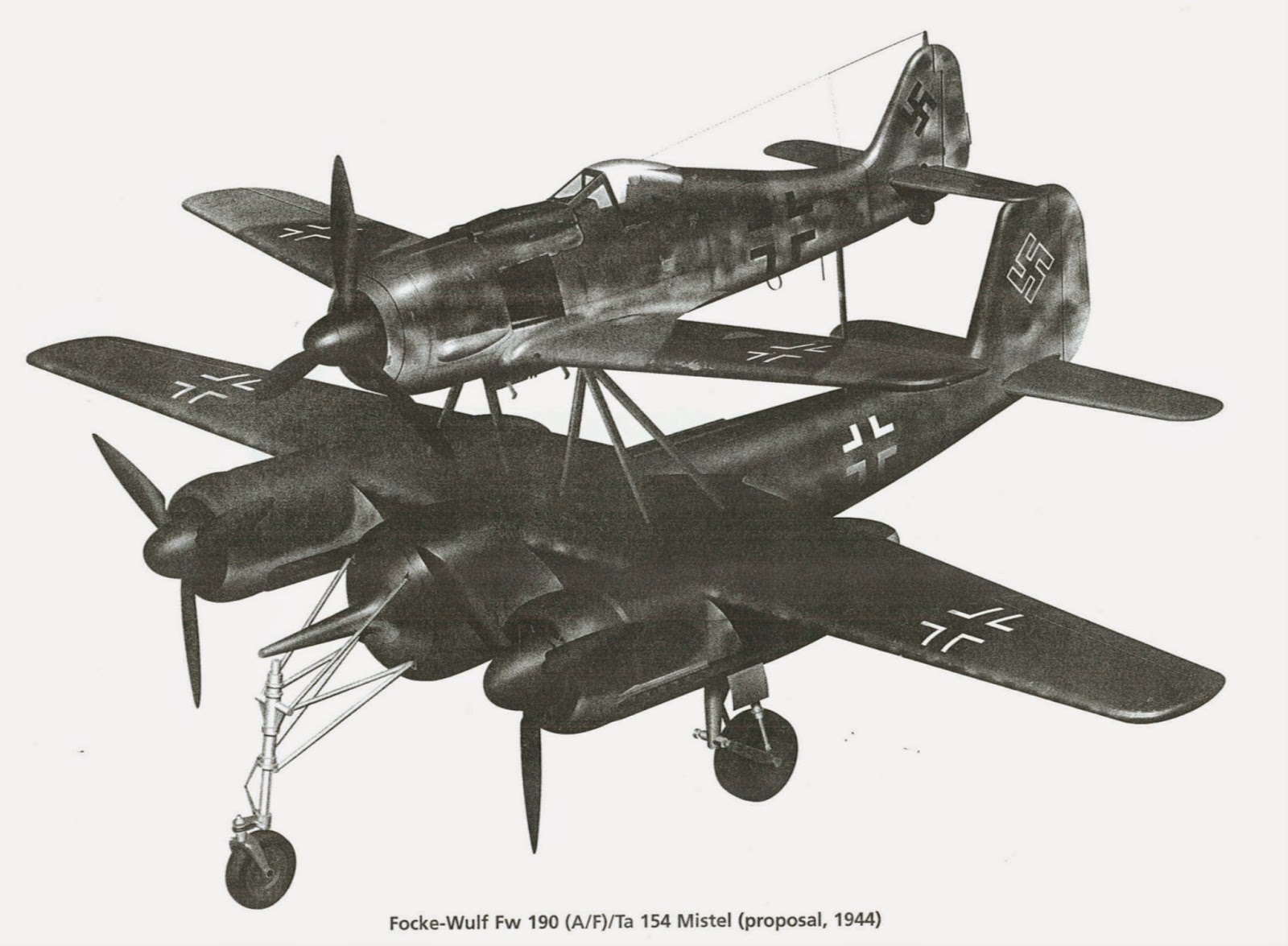 La grande histoire des "Mistel" et composites.