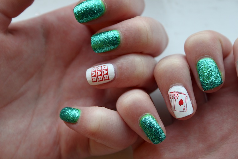 the beauty series | uk beauty blog: casino themed nail art