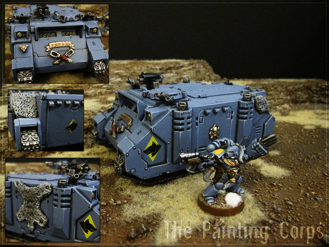 The Painting Corps: Space Wolves Rhino