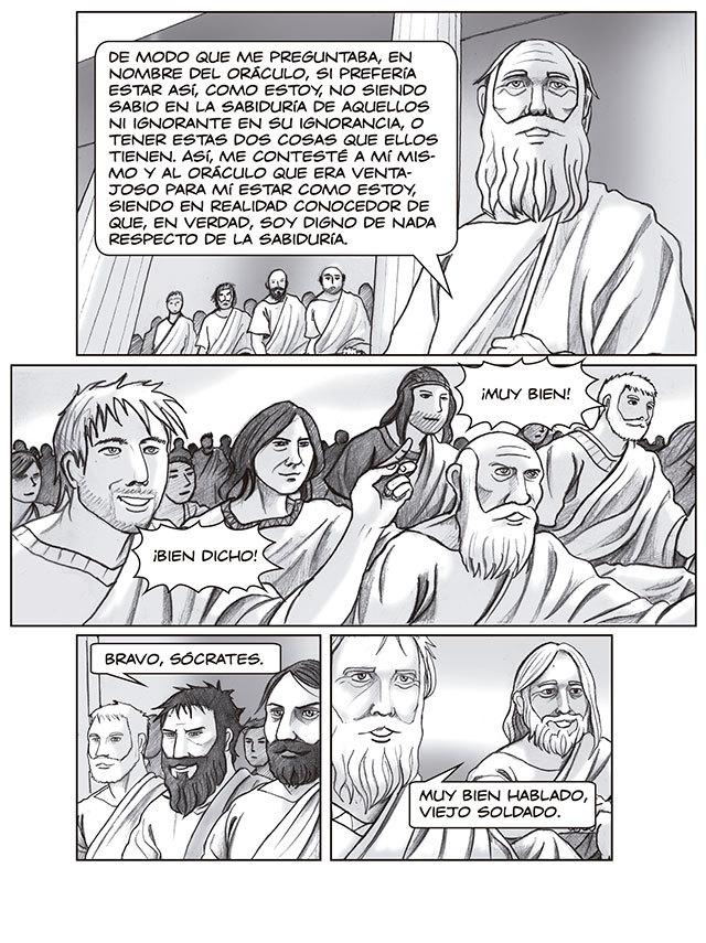 Galicia Comic: La muerte de Sócrates. El manga