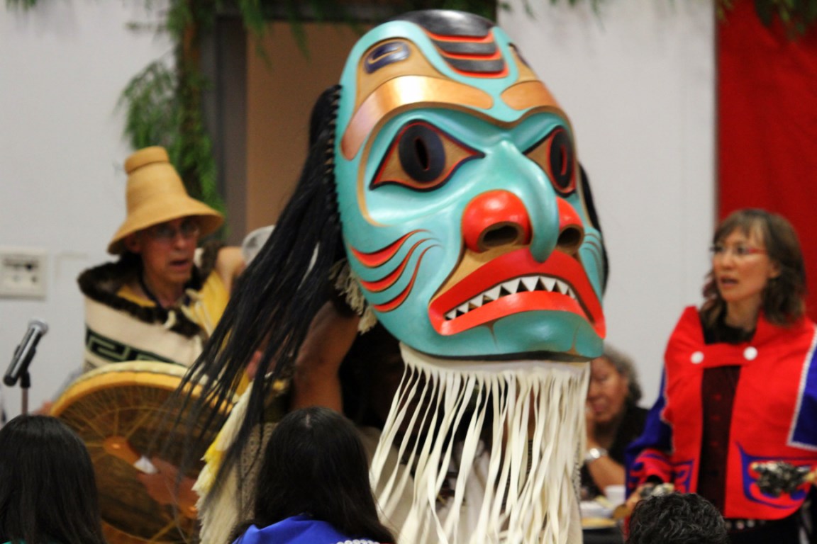 A testy bastard, at times.: A for real Haida Potlatch