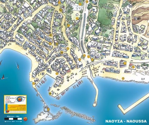 απόδραση στην Ελλάδα: Χάρτες Πάρου