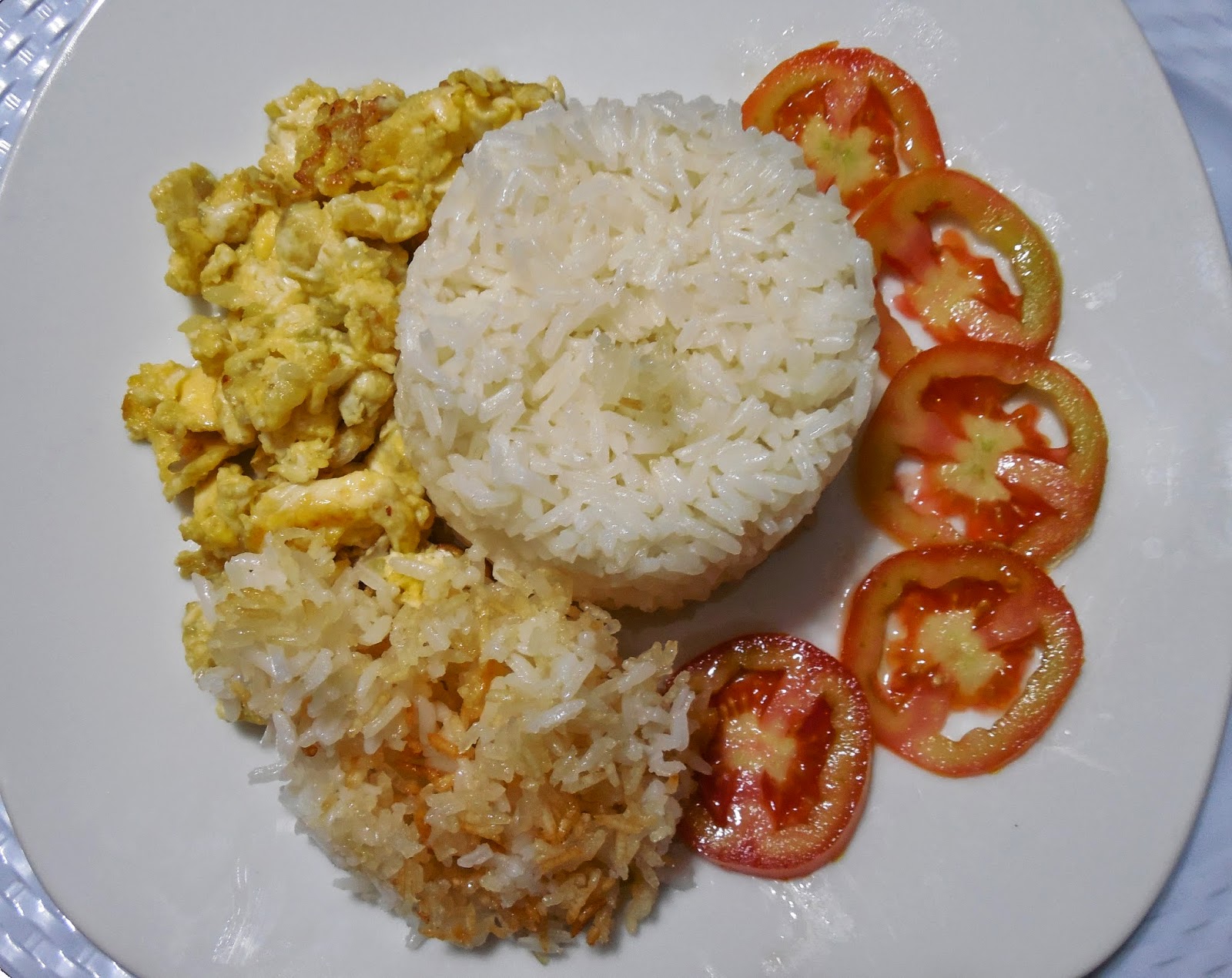 Cocina casera República Dominicana: Un antojo: arroz blanco con huevo ...