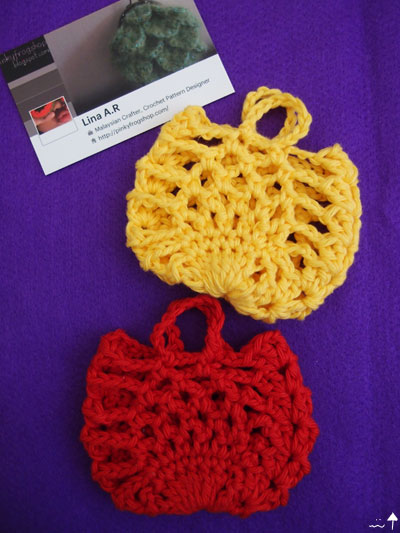 Menerima tempahan Sarung Bekas Bunga Telur Kait Crochet. | Malaysian ...