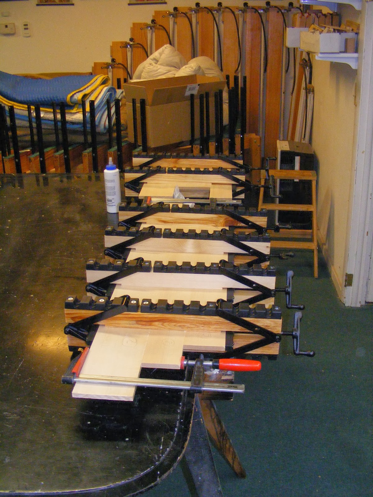 Hess Piano Co.: Steinway 250281 Soundboard Built