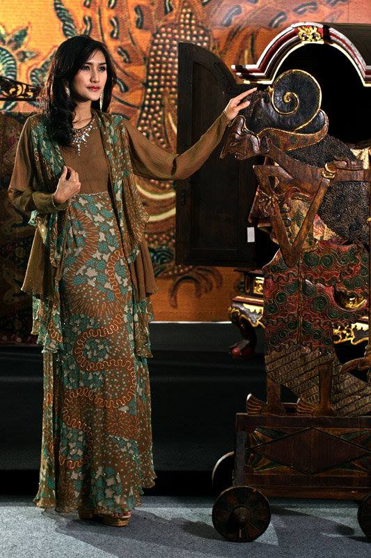 Batik Gown from Indonesia