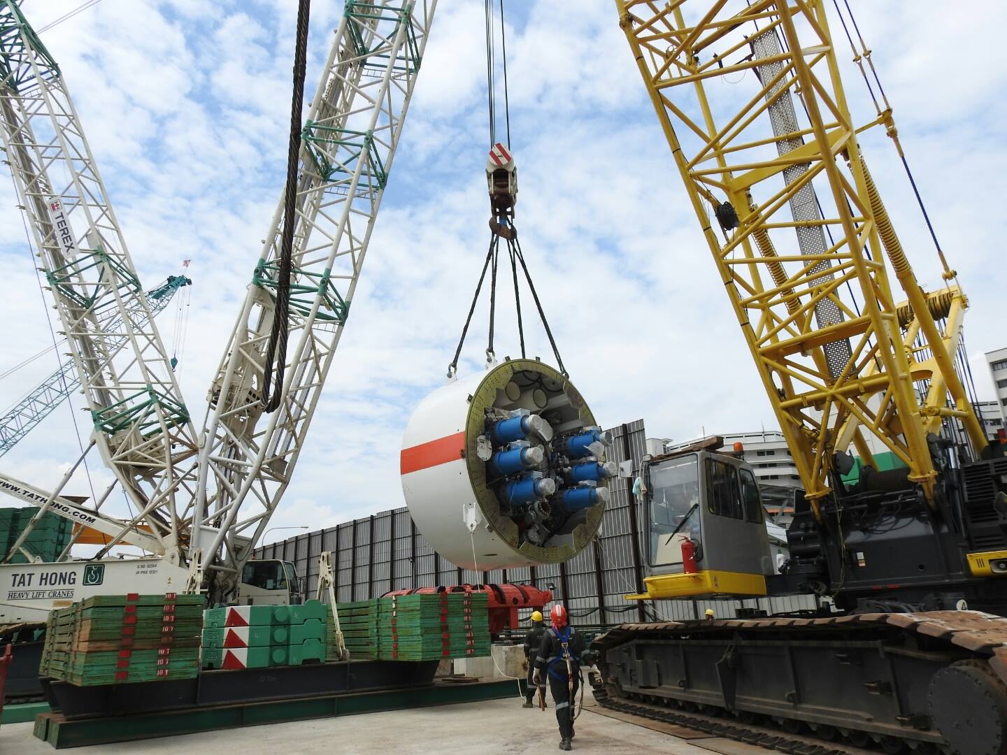 Thomson Line Construction: Upper Thomson - TBM Assembly