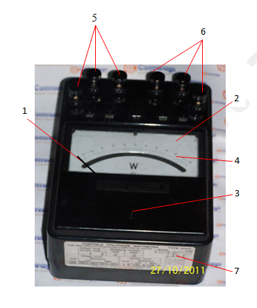 DASAR KELISTRIKAN: WATT METER ANALOG