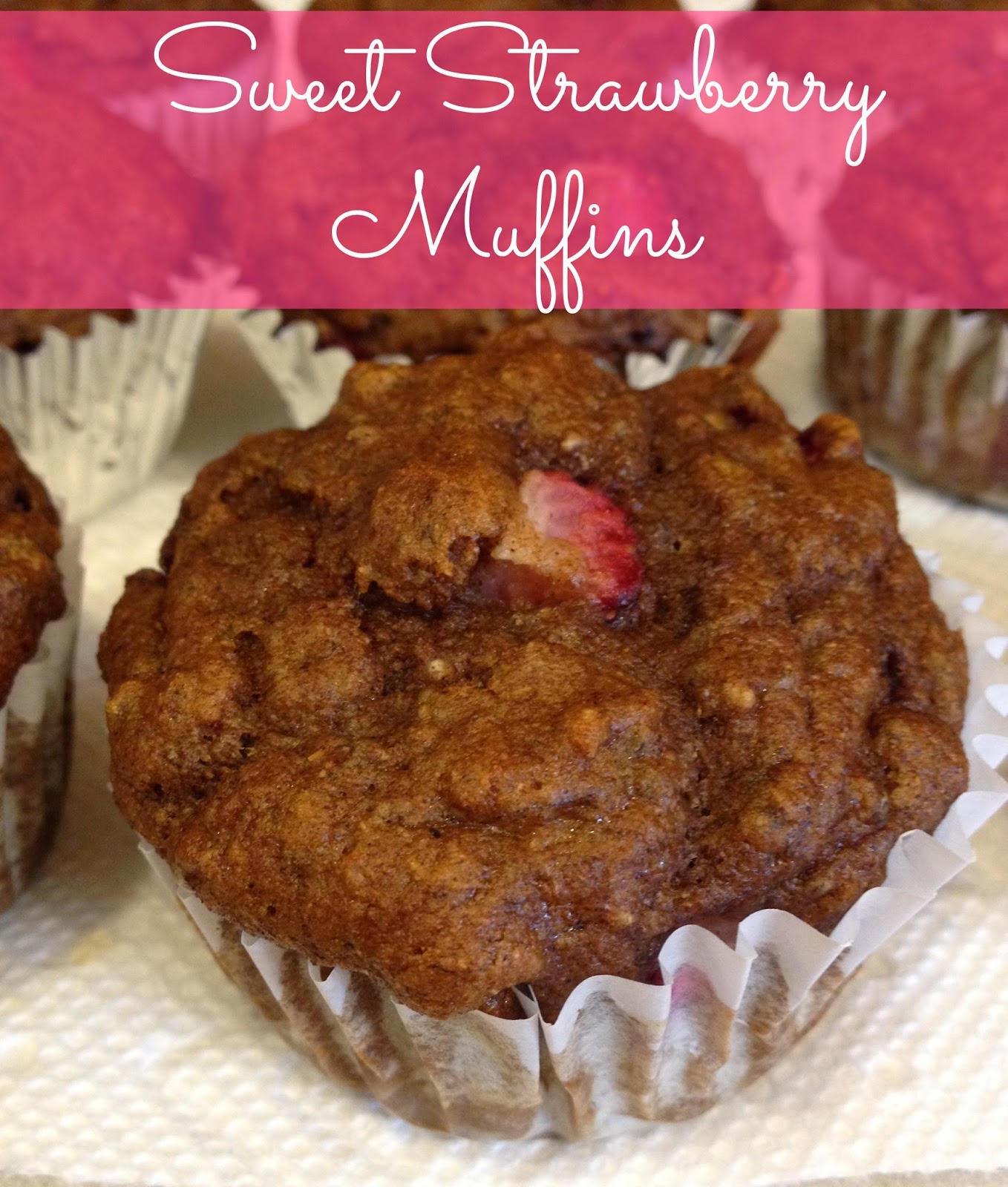 The Simple Life: Sweet Strawberry Muffins