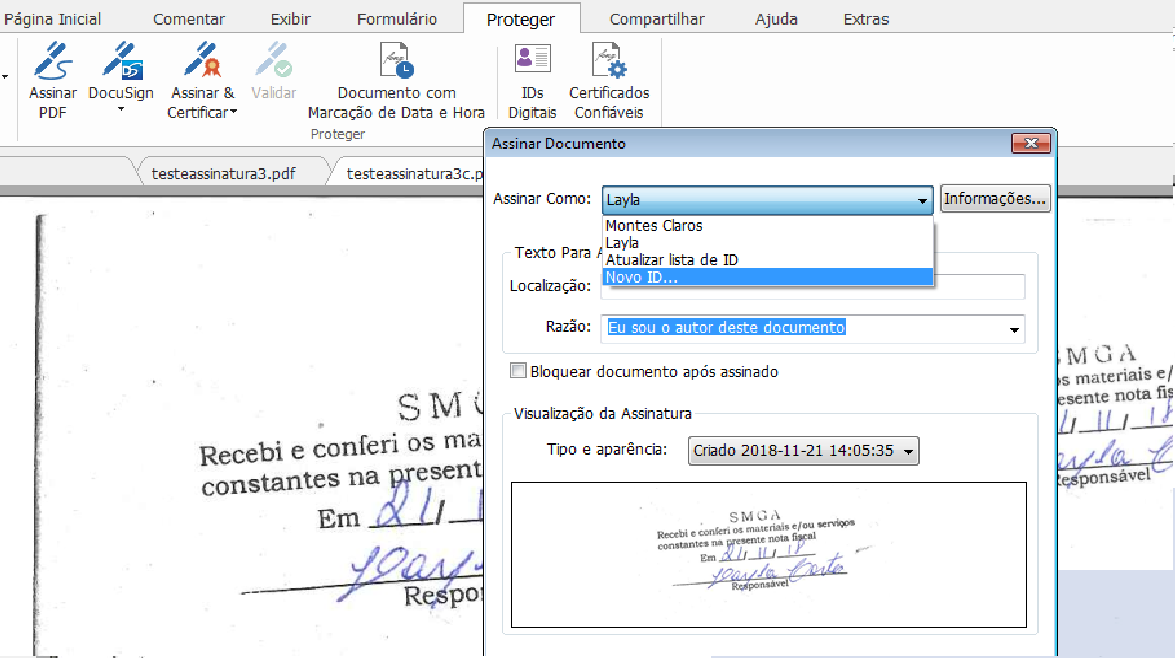 Setor de Informática PMRG: [Tutorial] Criando Assinatura Digital pelo ...