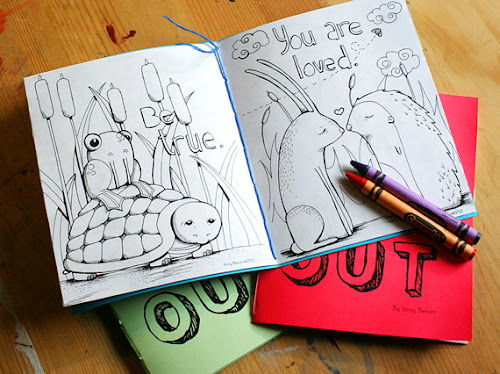 Bugs and Fishes by Lupin: More Awesome Colouring Books for Grown-Ups