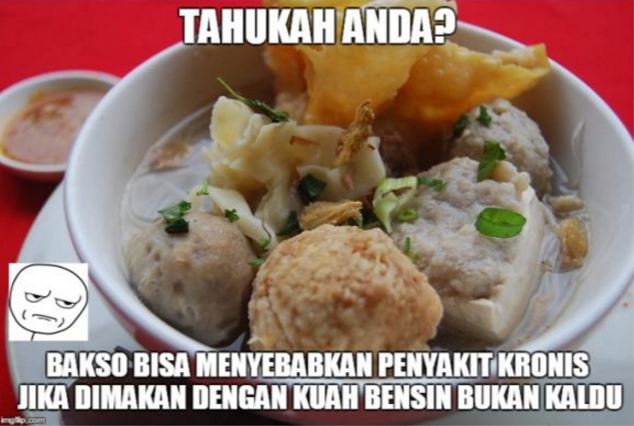 11 Meme 'Bakso' Ini Kocak Banget Bikin Seger Hari-harimu