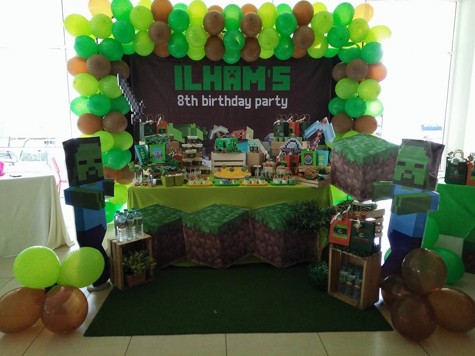 WONDERMAMA PARTY KL @ Wondermama Candy Buffet: Minecraft Theme Birthday ...