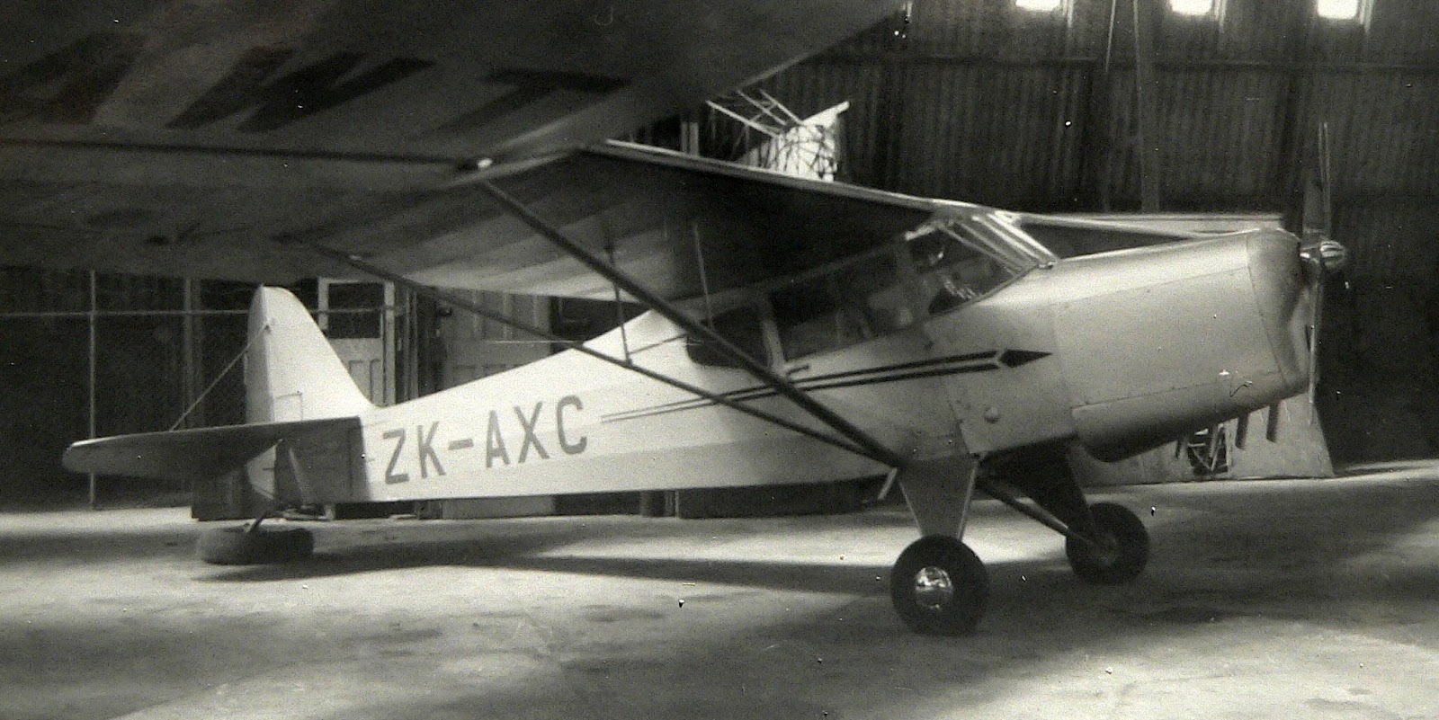 NZ Civil Aircraft: Auster J4 Archer ZK-AXC