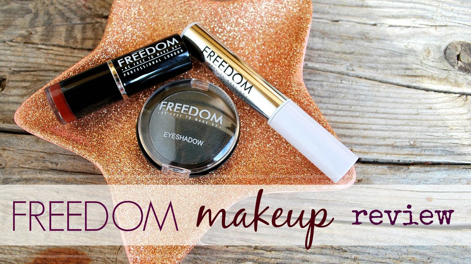 Beautysaur: Review: Freedom Makeup bits