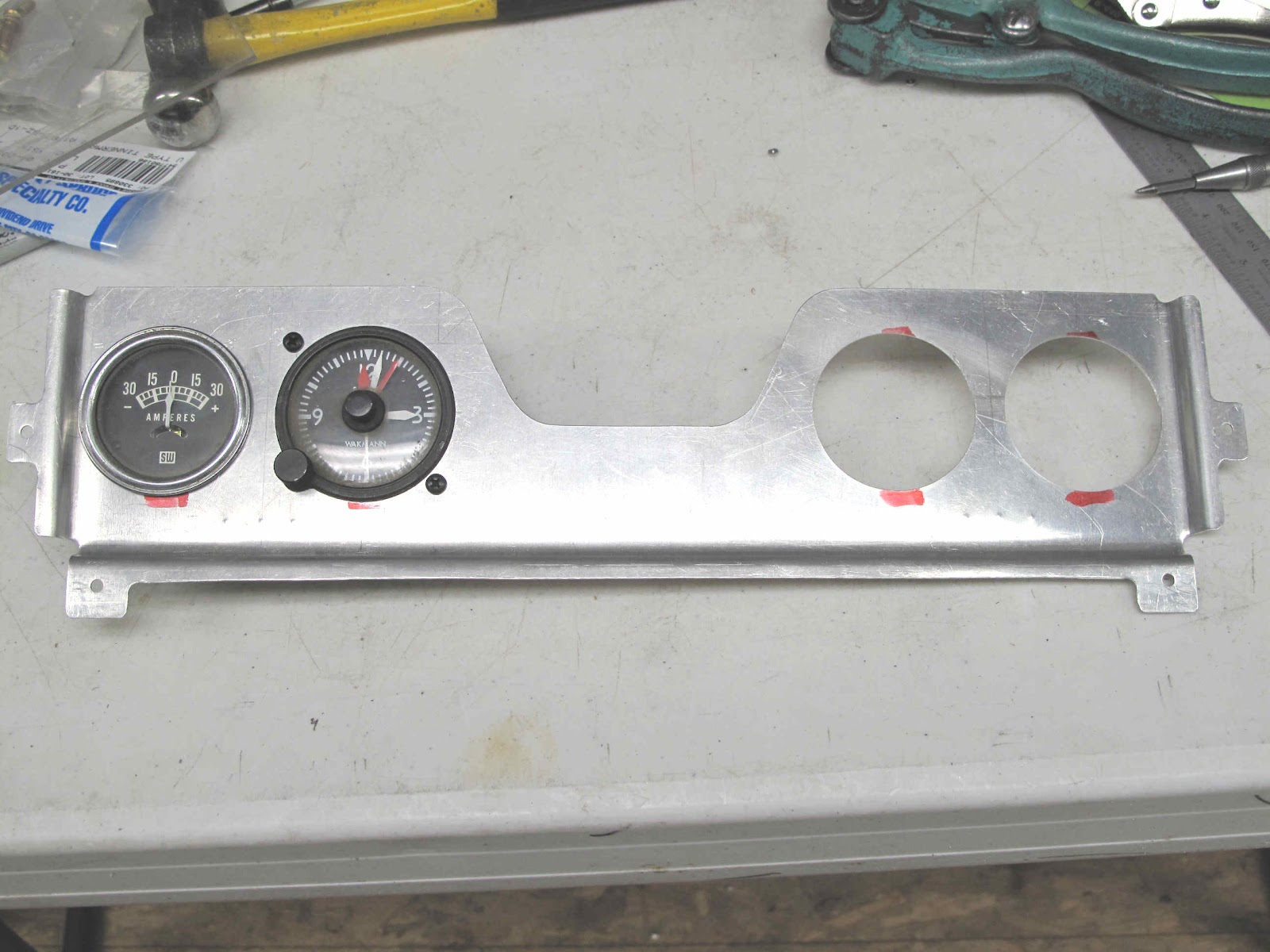 Cessna 140 Rebirth: Stationary Instrument Panel - P/N 0412491